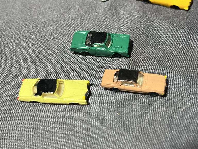 Miniature plastic cars assortment - Metzger Property Services, LLC