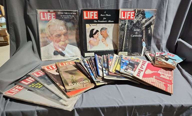 Sports Illustrated Magazines 1987-1991, LIFE Magazines 1958-1971, World ...