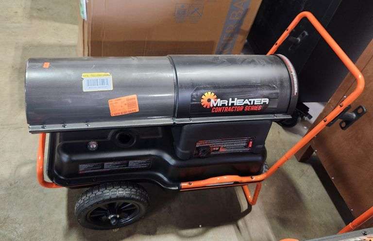 Mr. Heater Contractor Series 140,000 BTU Black Forced Air Kerosene ...