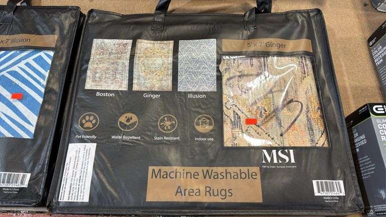 MSI 5’x7’ machine washable rug - Metzger Property Services, LLC