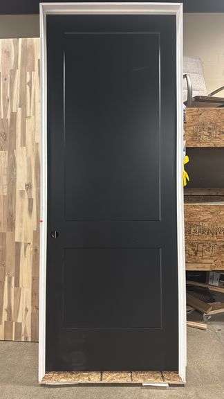 Black interior right hand pre hung door 36”x96” - Metzger Property ...