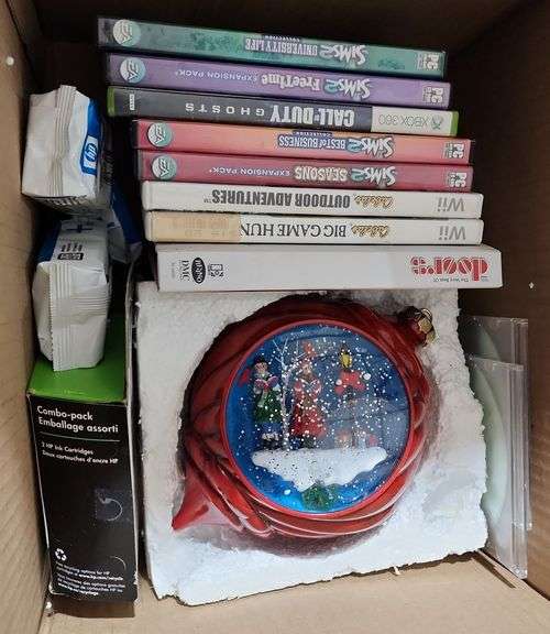 Hp Printer Ink 74 & 75, Christmas Ornament, PC Games & Wii Games Inc ...