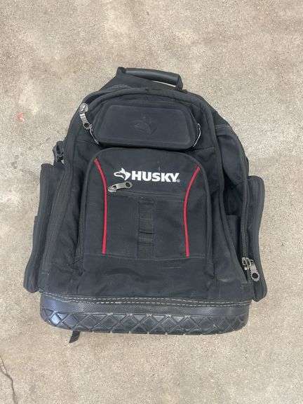 Husky Hard Bottom 20” Backpack, Has Broken zipper - Metzger Property ...