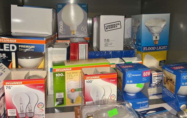 Light bulb assortment - Metzger Property Services, LLC