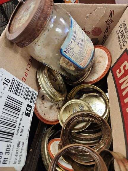 Metal Mason Jar Lid Assortment - Metzger Property Services, LLC