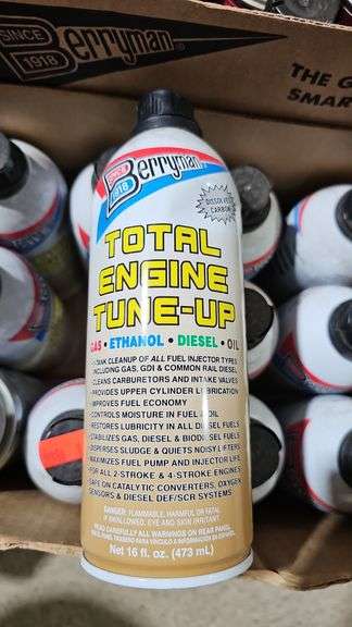(12) Berryman Total Engine Tune Up 16oz Cans - Metzger Property ...