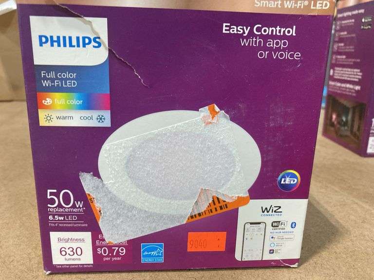 Phillips 50W-630 Lumens LED smart bulb - Metzger Property Services, LLC