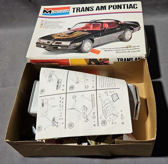 Monogram Tran Am Pontiac 1:24 Scale Model - Metzger Property Services, LLC