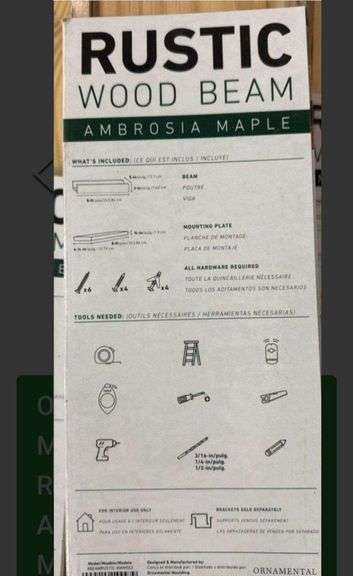 Ornamental Mouldings Rustic Ambrosia Maple 3 in. x 5 in. x 96 in. Wood ...