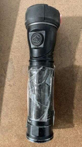 Husky 1200 Lumens Dual Power LED Rechargeable Focusing Flashlight ...