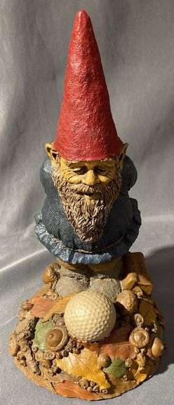 Tom Clark Golf Gnome Figurine 10”T - Metzger Property Services, LLC