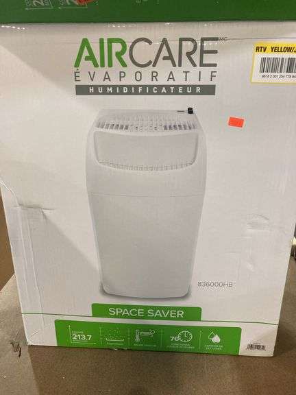 AIRCARE SPACE SAVER 6-Gal. Cool Mist Evaporative Whole House Humidifier ...