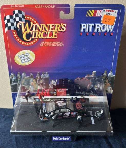 Dale Earnhardt Winners Circle Pit Row Die Cast Replica 1/64 Scale ...