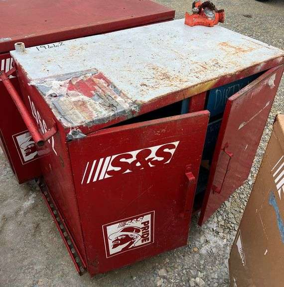 Job box w/ vise 36x43x25 - Metzger Property Services, LLC