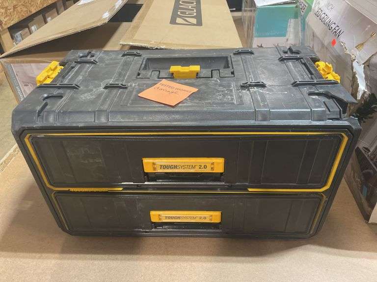 DEWALT TOUGHSYSTEM2.0 21.8 in. Hand Tool Box Has Damage - Metzger ...