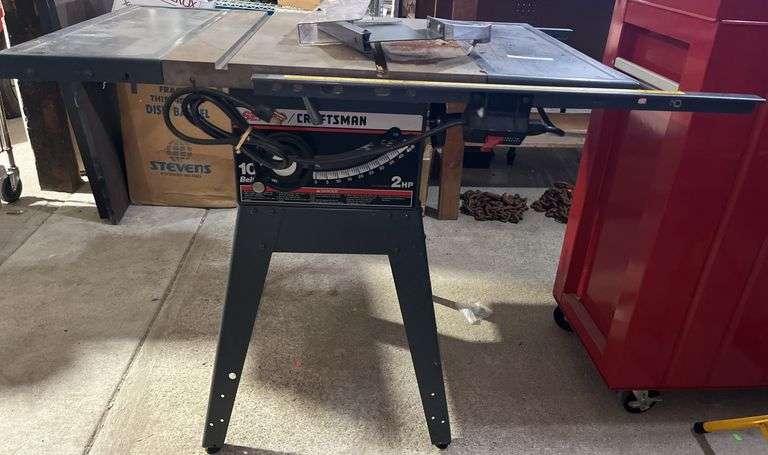 Craftsman table saw 10in - Metzger Property Services, LLC