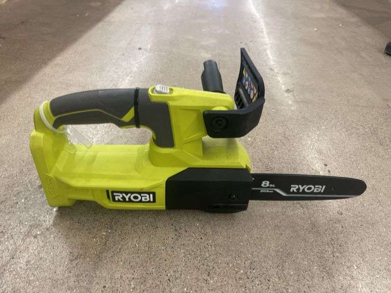 RYOBI 18V Electric 8” Chain Saw - Metzger Property Services, LLC