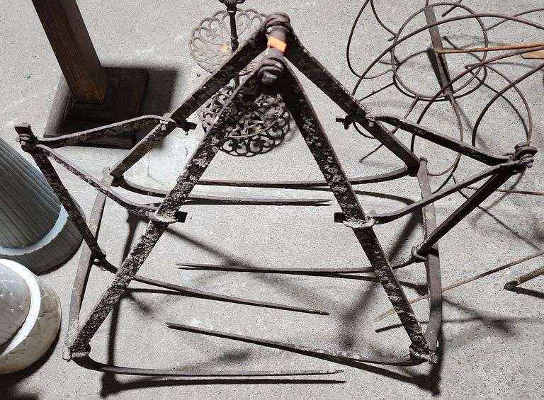 Cast Iron Hay Bell Tongs 30” - Metzger Property Services, LLC