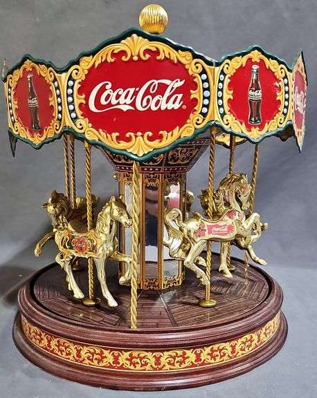 Coca-Cola 1997 Musical Carousel The Collectors Edition 10”Wx11”T ...