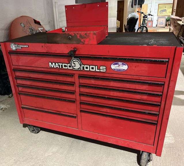 Matco Pro performance base roll around tool chest w/ keys, Serial ...