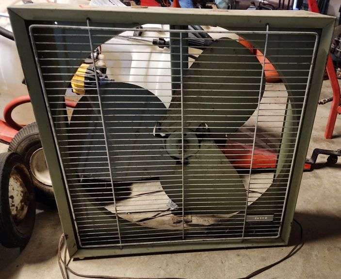 Fasco Metal Box Fan 21.5x22” - Metzger Property Services, LLC