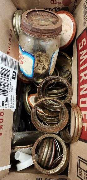 Metal Mason Jar Lid Assortment - Metzger Property Services, LLC