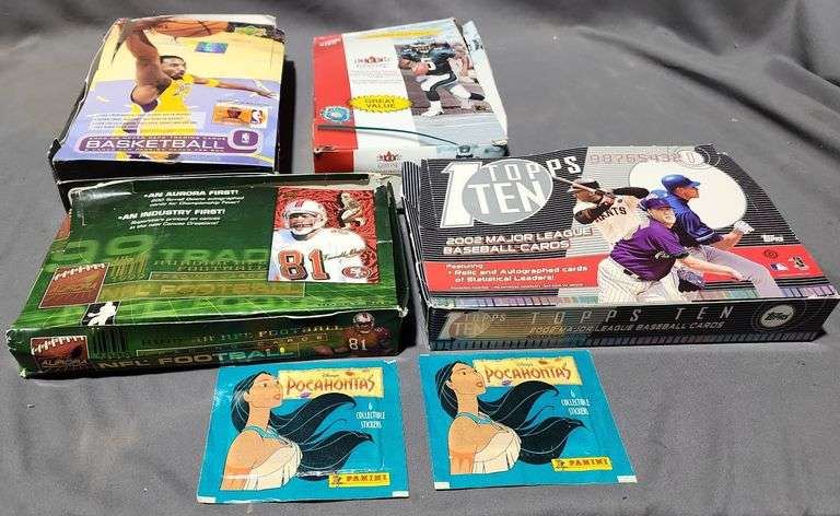 2002 Major League Baseball Cards, 1999 NFL Football Cards, 2002-03 ...