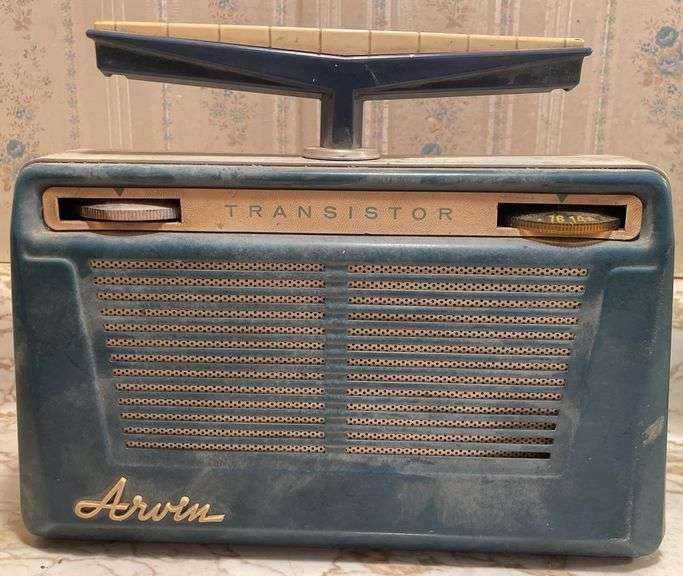 Arvin portable transistor model 8584 Radio - Metzger Property Services, LLC