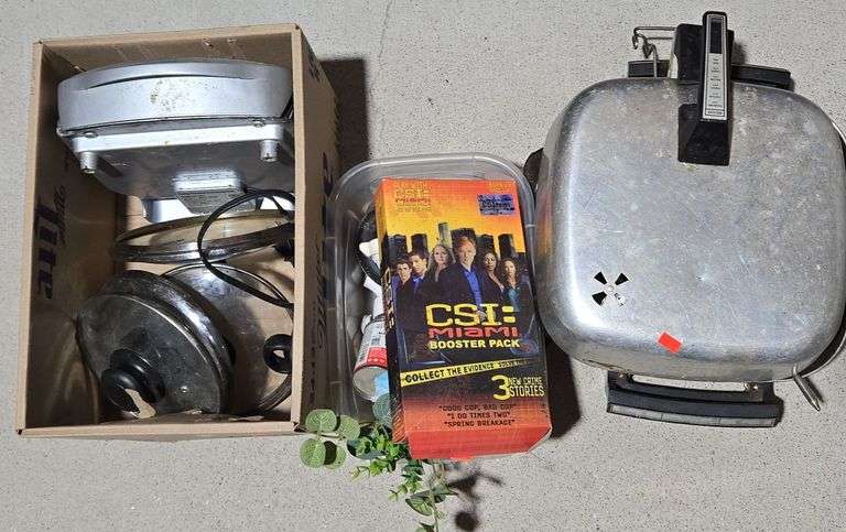 Broiler, George Foreman Grill, Lids, CSI: Miami Booster Pack (Unknown ...
