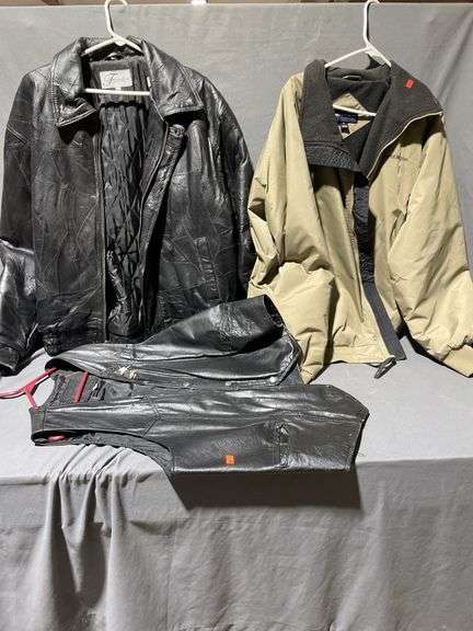 Fondini Fashions Genuine Leather Jacket Size: L, Port Authority Jacket ...