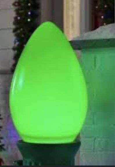 home accents holiday 3' battery operated led jumbo bulb - Metzger ...