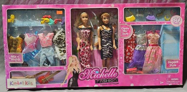 Kimball Kids Michelle Fashion Doll Play Set (new in box) - Metzger ...