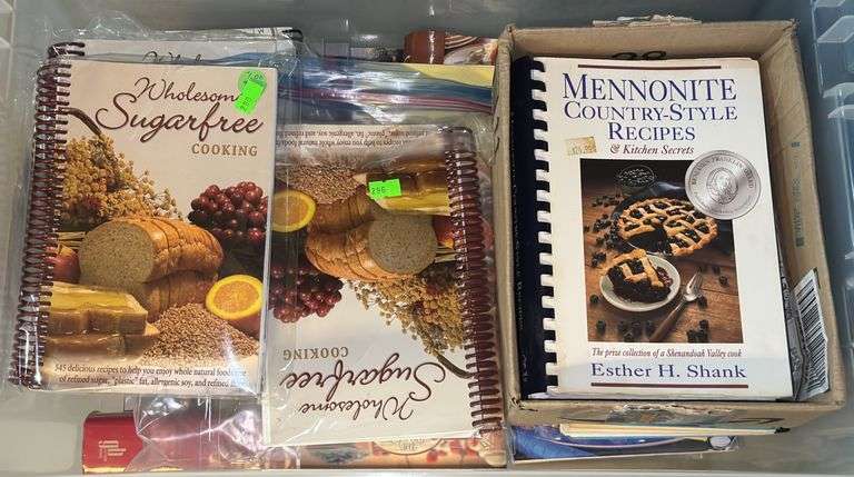 Cookbook Assortment Inc. Wholesome Sugar Free Cooking, Mennonite ...