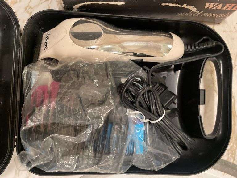 Wahl men's clippers in case with guards, Wahl solid small clippers no ...