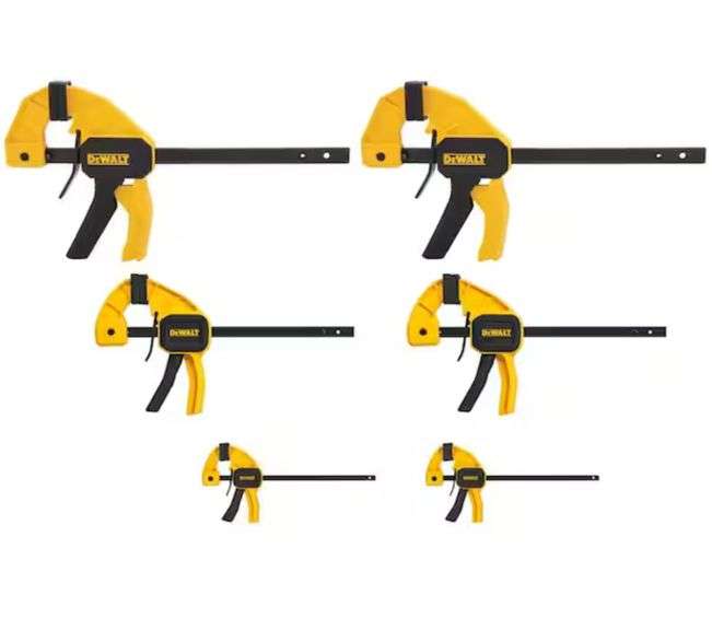 DEWALT Trigger Clamp Set (6-Piece) missing one - Metzger Property ...