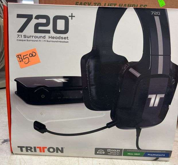 Tritton 7.1 Surround Headset Compatible with Xbox 360/PlayStation 3, 5 ...