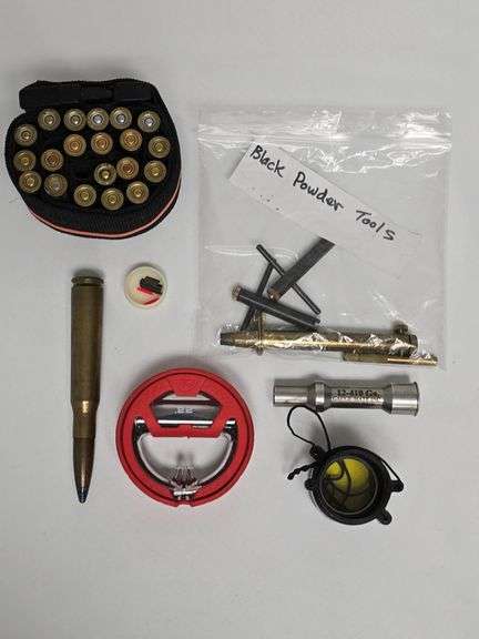 .410 Gauge Belt with 20 Rounds Shotshells, Avid .22 Bore Cleaner, Black ...