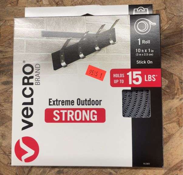Velcro Extreme Outdoor String 10’x1” Strip - Metzger Property Services, LLC