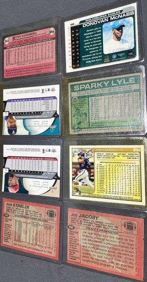Football, basketball & baseball trading card assortment including ...