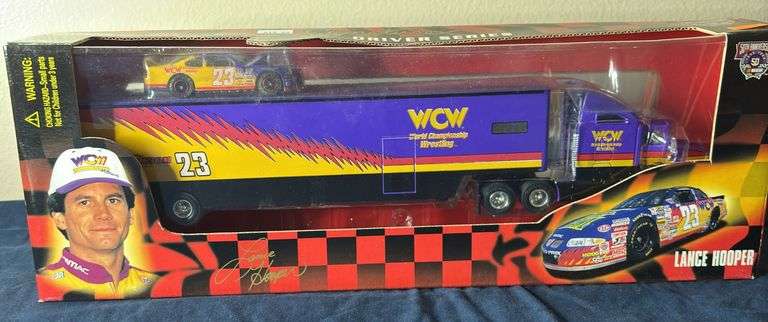 Racing Champions 50th Anniversary Die Cast Transporters Hut Stricklin ...