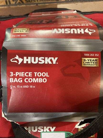 Husky 3-Piece Tool Bag Combo - Metzger Property Services, LLC