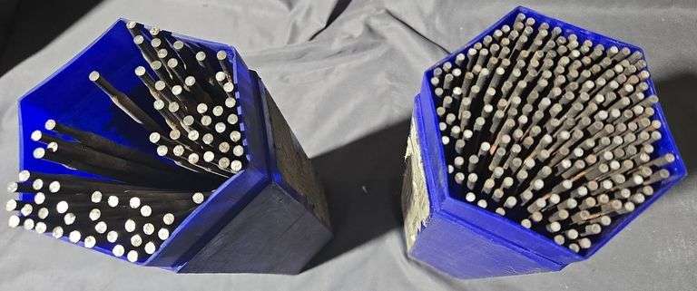 (2) Containers of Weld Tech Welding Sticks (3/32, 1/8, 5/32 & 3/16 ...