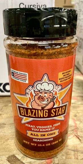 Blazing Star Seasoning-10.4oz-best by 1/27 - Metzger Property Services, LLC