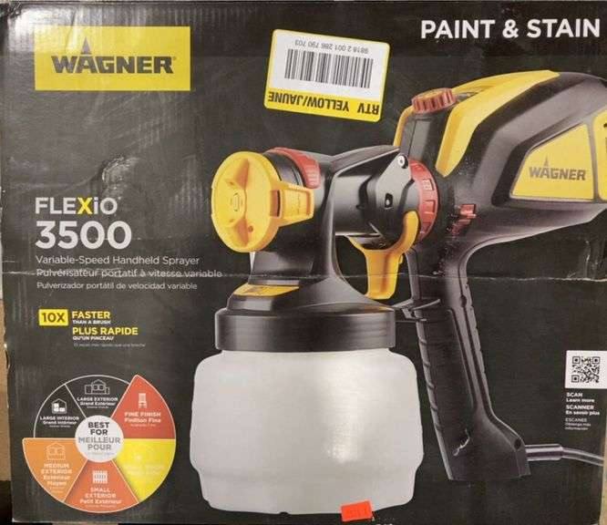 Wagner Flexio 3500 Paint & Stain - Metzger Property Services, LLC