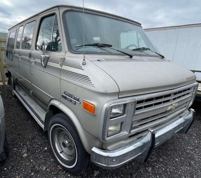 1989 Chevrolet G20 Starcraft Van, Odometer Reads 96,512 (may not be ...