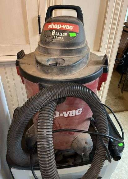 Shop-vac 6 gal vacuum and 3-drawer plastic storage unit 15x21x27 ...