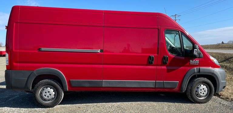 2015 Ram 3500 ProMaster High Roof Cargo Van, 4-Cyl, Turbo Diesel, 3.0L ...