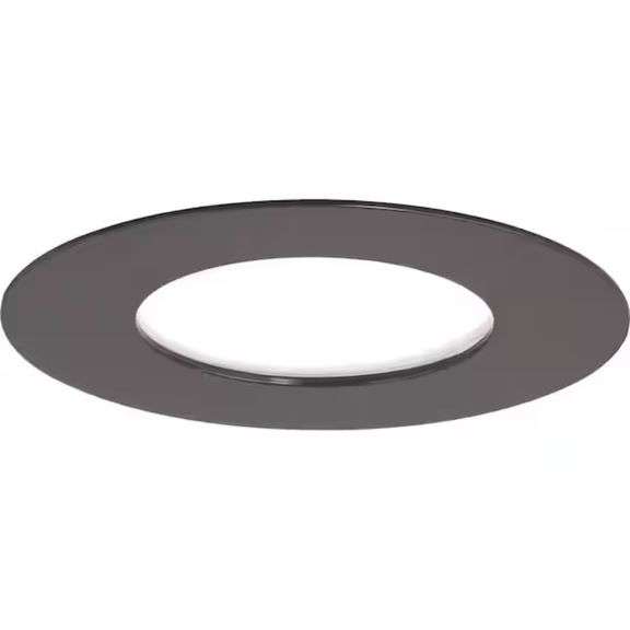 Progress Lighting 5 in. 3000 K Antique Bronze Integrated LED Recessed ...