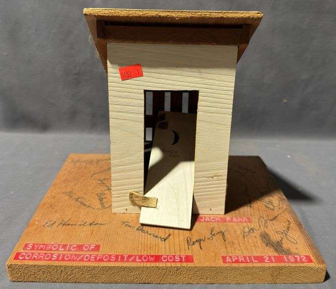 1972 Wood out house model - Metzger Property Services, LLC