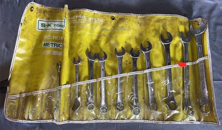 (2) Wrench Sets inc. S-K -- Sizes Vary Including 11mm to 22mm- Not ...